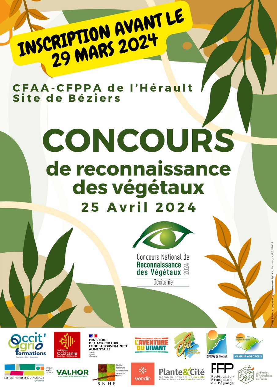 Concours de Reconnaissance des Végétaux Occitanie - Campus Agropolis ...